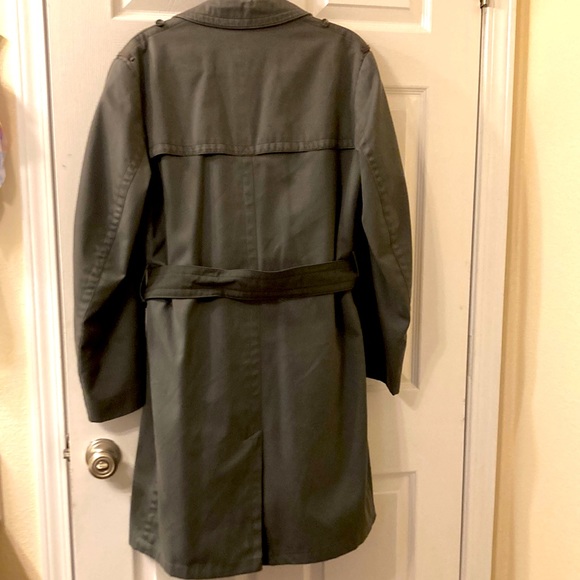 Vintage German | Jackets & Coats | Vintage German Military Trench Coat ...